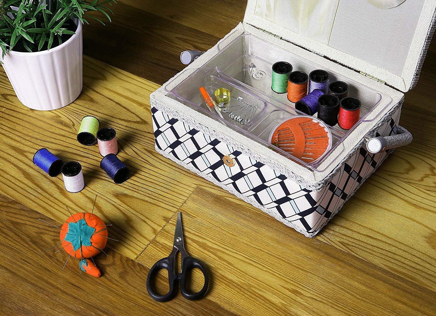 10 Best Sewing Baskets Reviewed in Detail (Summer 2025)