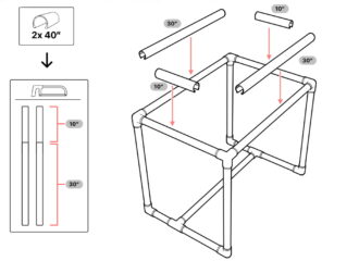 Quilting Frame Plans: Make Your Own Wooden or PVC Frame