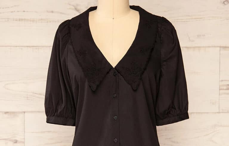 50 Types of Collars for Dresses, Shirts, Sweaters, and Jackets (with ...