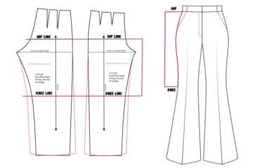 How to Make a Flare Pants Pattern in 4 Steps: In-detail Instructions