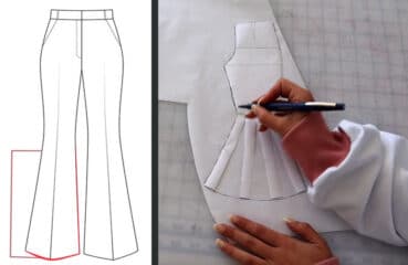 How to Make a Flare Pants Pattern in 4 Steps: In-detail Instructions